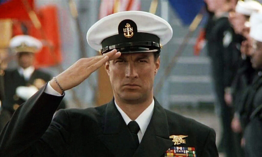 Under Siege (1992) | Bald Move